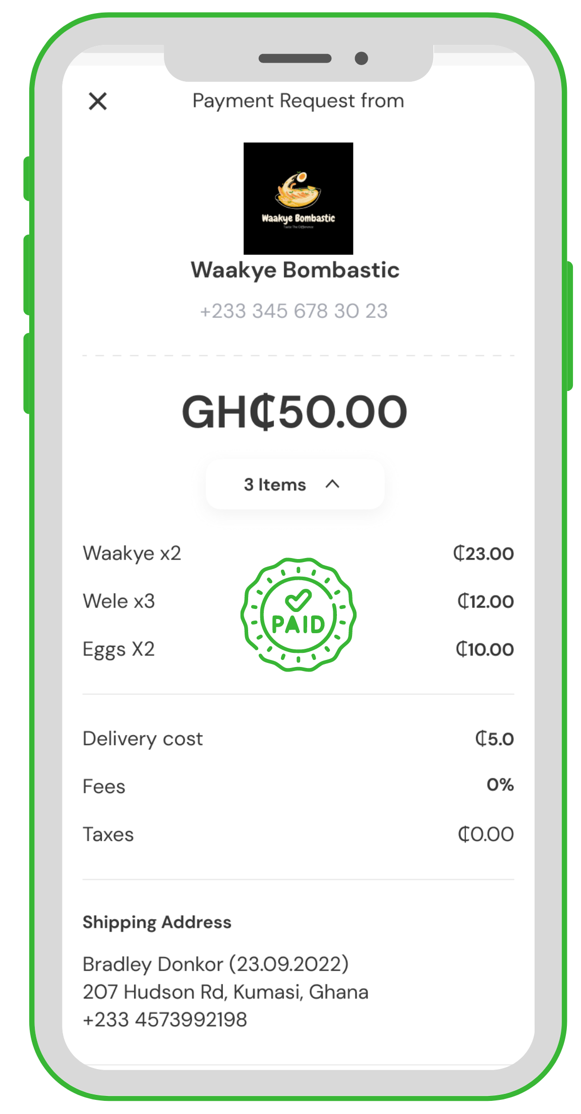 Create and Send Invoices for free - Pocketi App