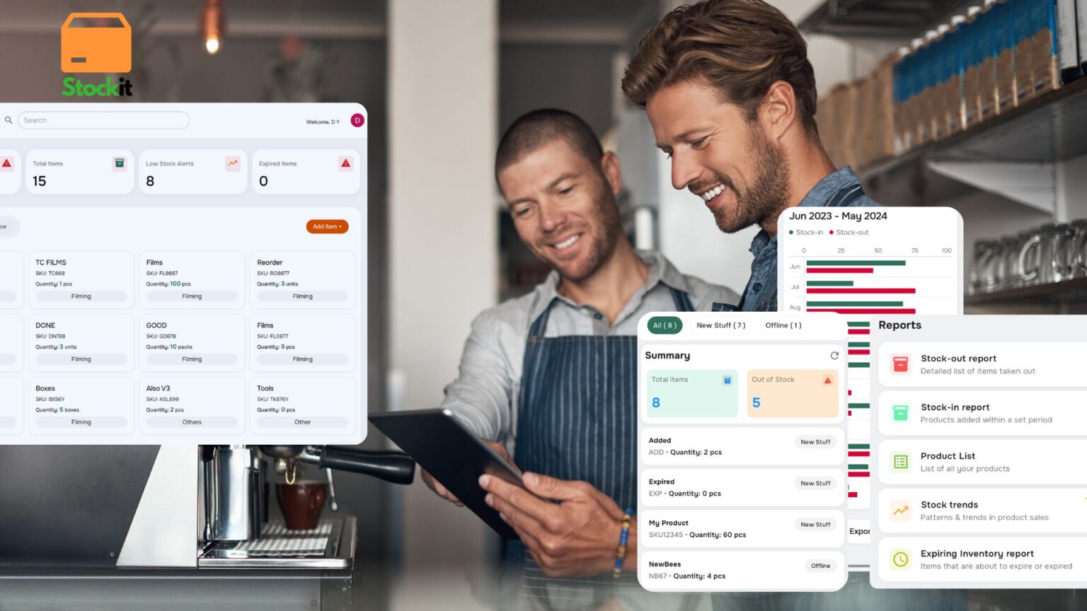 StockIT - Pocketi App