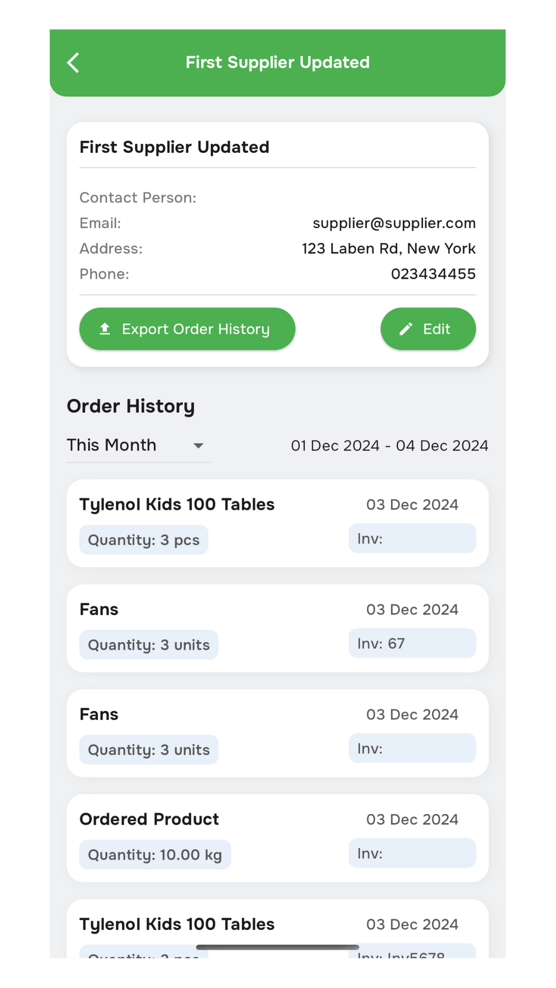 StockIT - Pocketi App